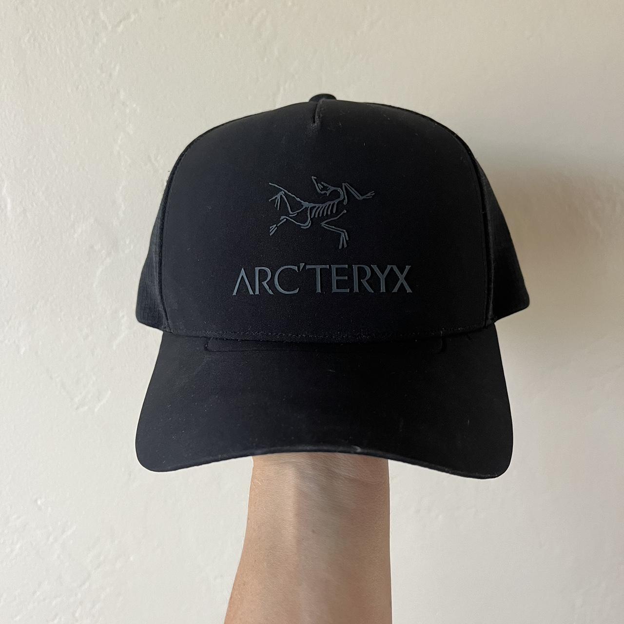 Black & Gray Arc’teryx Hats Both Together - Depop