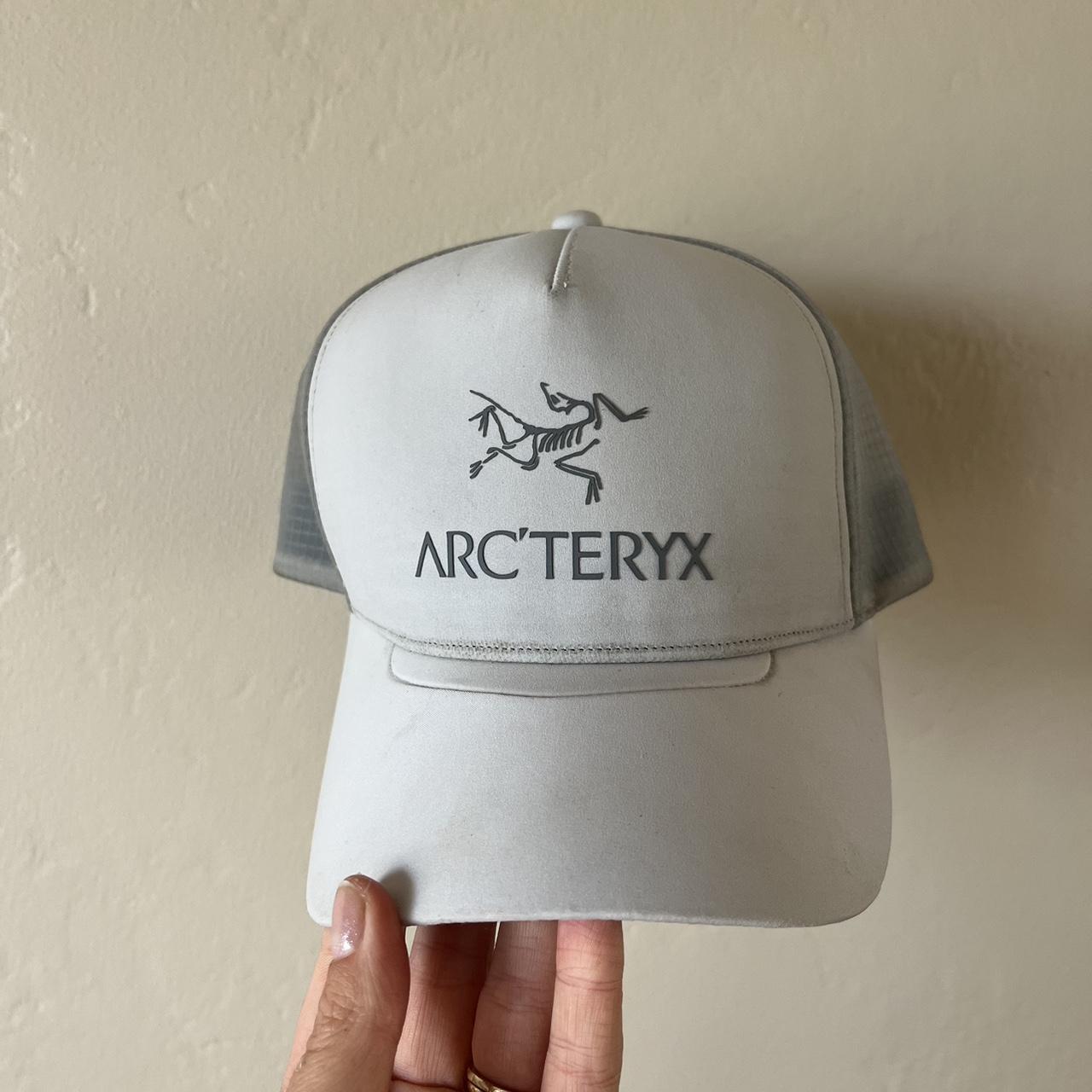 Black & Gray Arc’teryx Hats Both Together - Depop