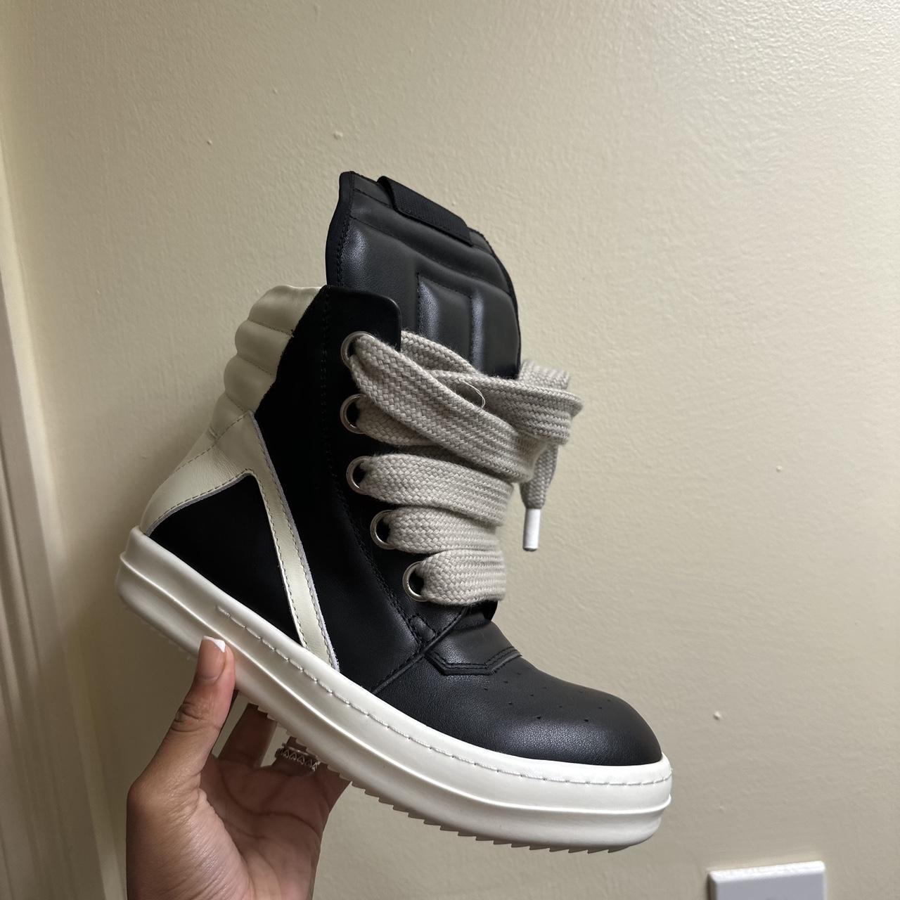 Rick owen’s Jumbo Laces EU 38/ 7US No box worn... - Depop