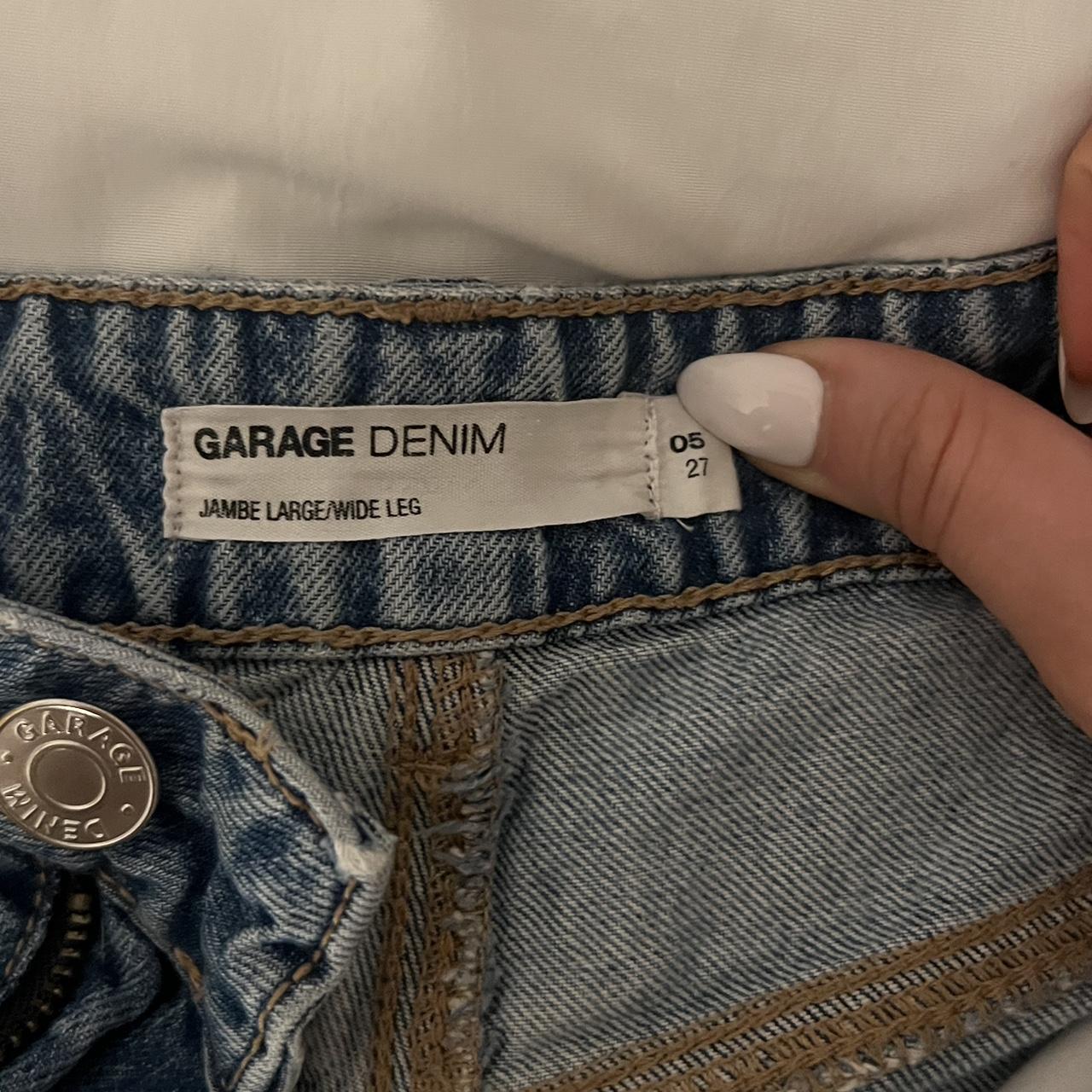 Garage high waisted essential blue jeans - Depop