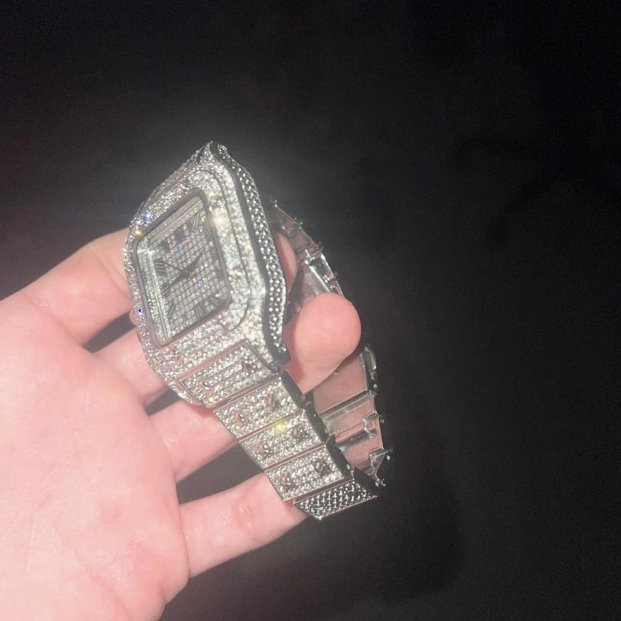 stainless steel watch #rollie #ap #watch... - Depop