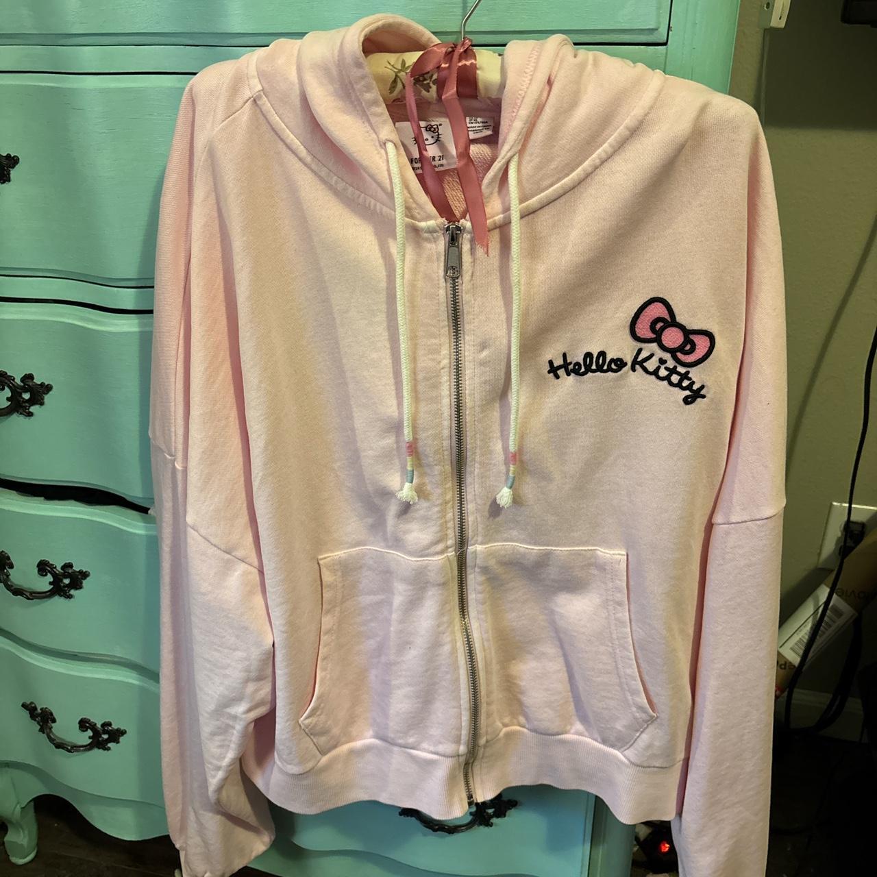 Forever 21 hello kitty mermaid seashell hoodie 🎀... | Depop