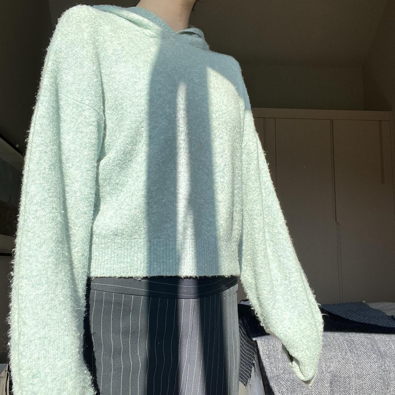 Super comfy light blue weekday hoodie , really nice... - Depop