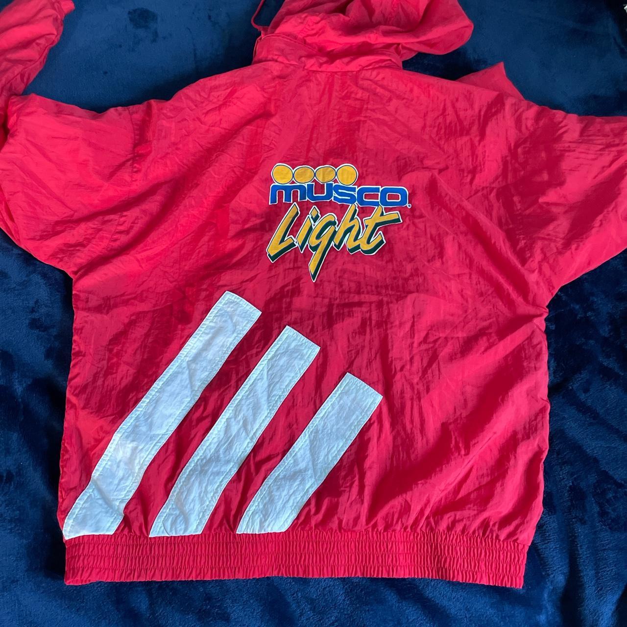 Red Adidas Jacket - Depop