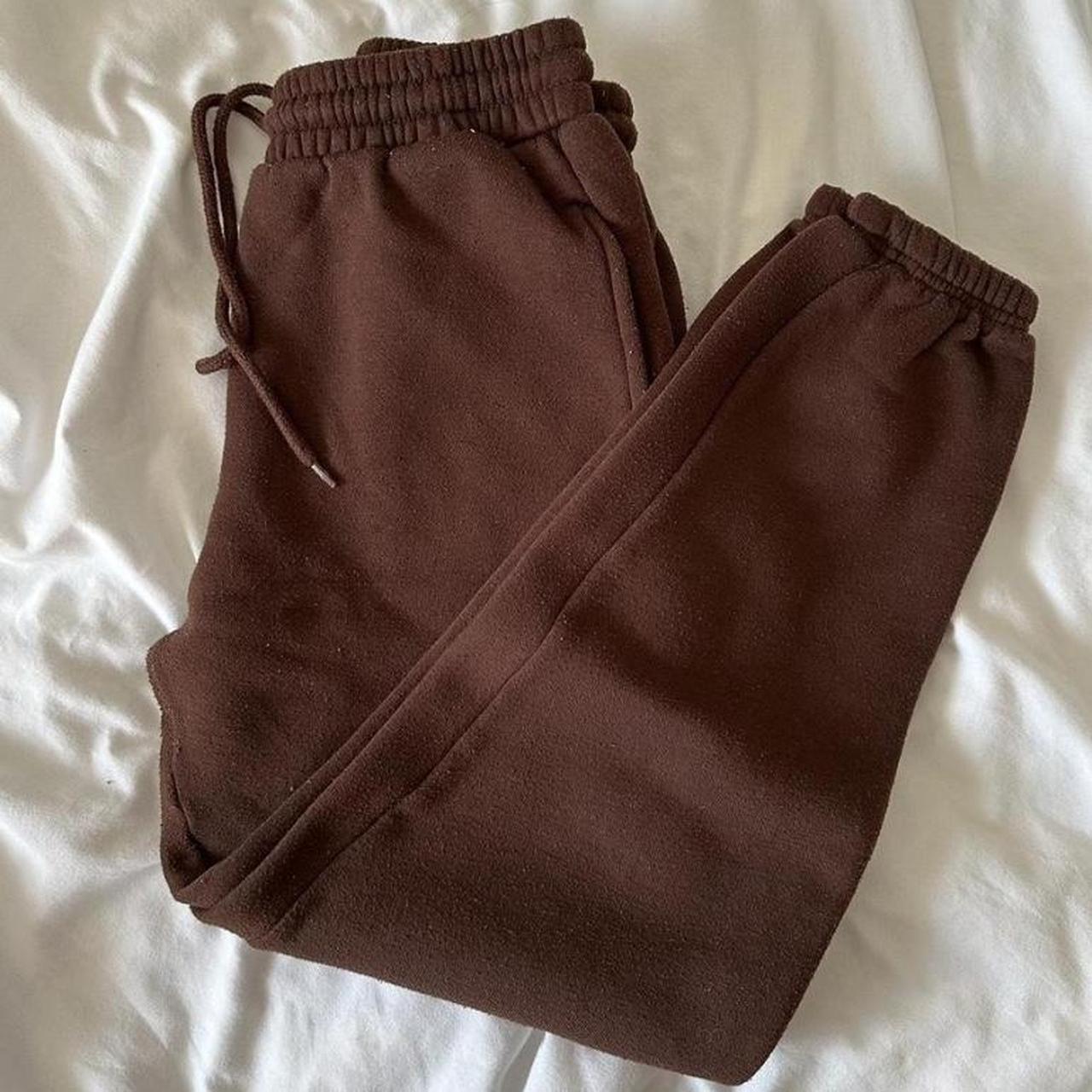 Coffee Brown sweatpants 🤎☕️ Size small but fit like a... - Depop