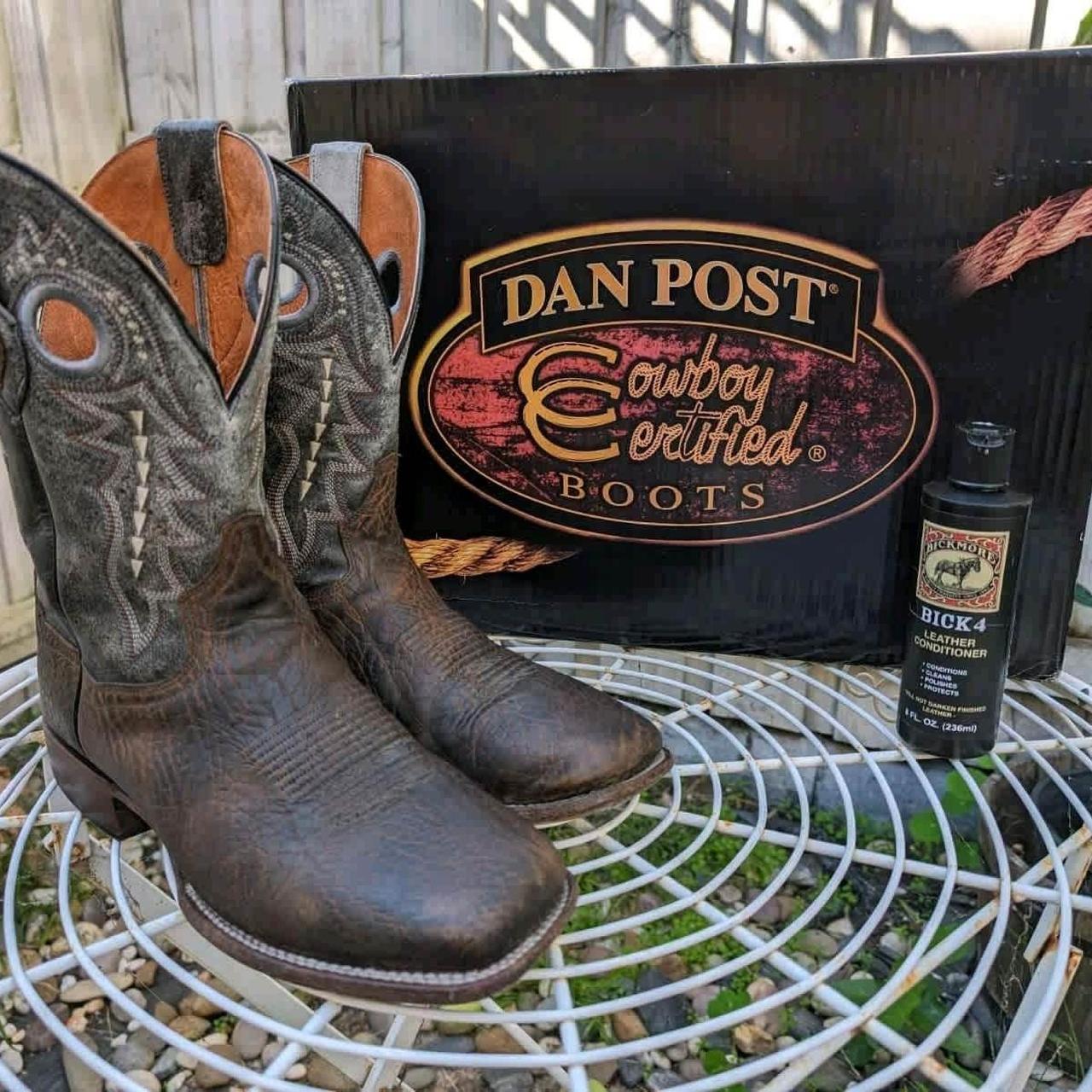 Selling my Dan Post cowboy boots because I no longer... - Depop