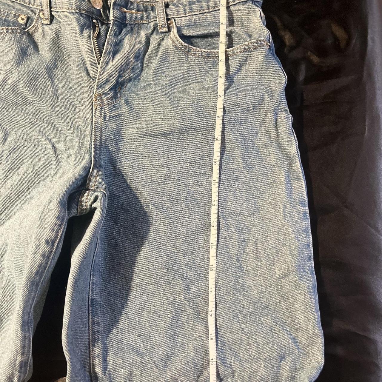 Jorts Edikted Size 7 Light wash | Depop