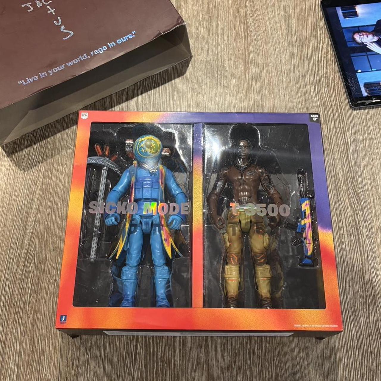 Travis Scott x Fortnite Doll 4 years Old (Complete... - Depop