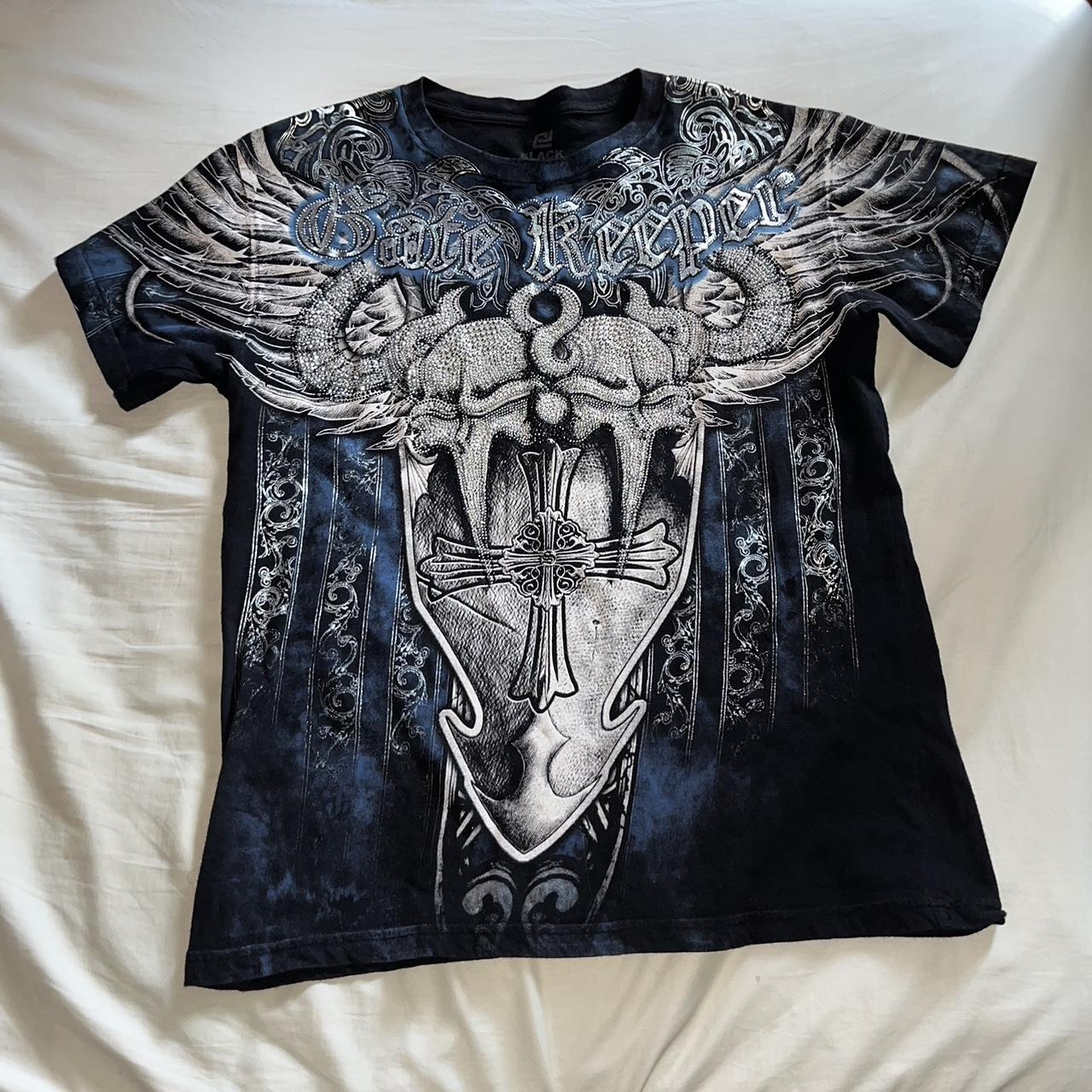 Gatekeeper gemmed shirt Super sick design - Depop