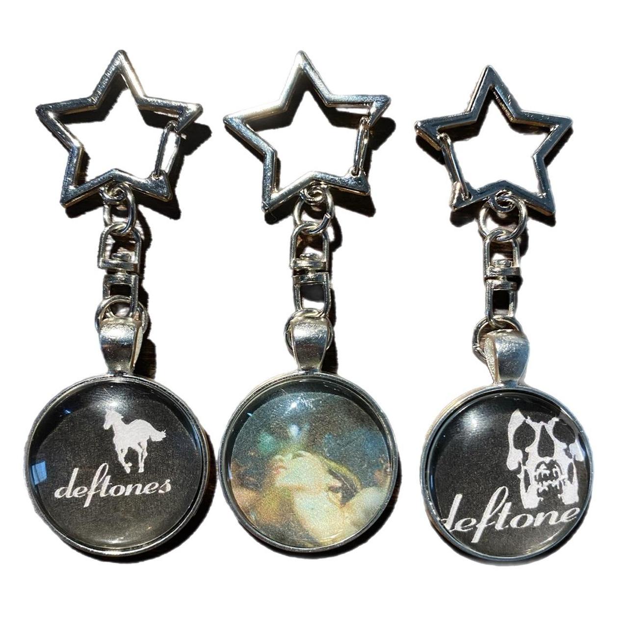deftones star keychains PRICE IS FOR ONE KEYCHAIN,... - Depop
