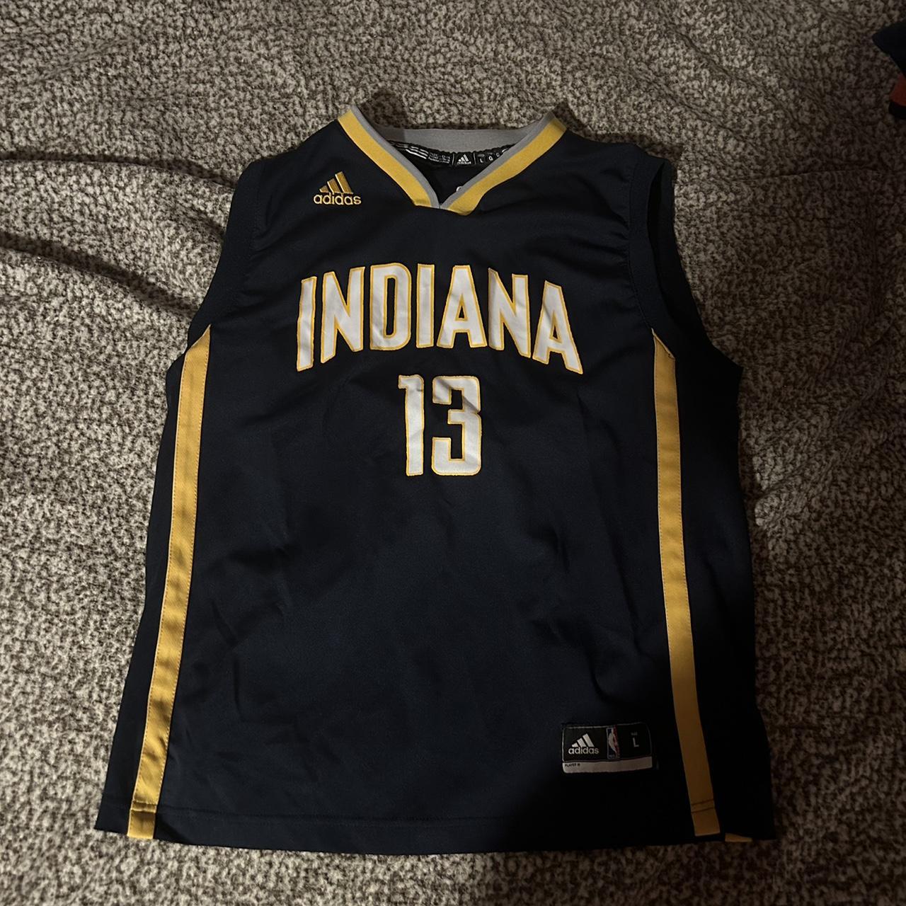Indiana Pacers Paul George Jersey. Boy’s Large - Depop