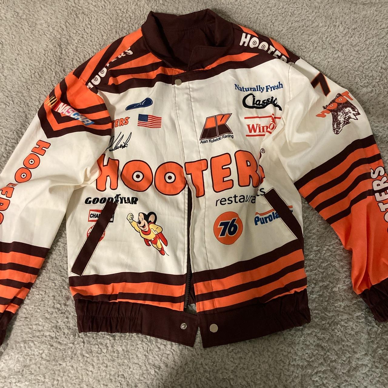 Hooters racing jacket Small stain on the top right... - Depop