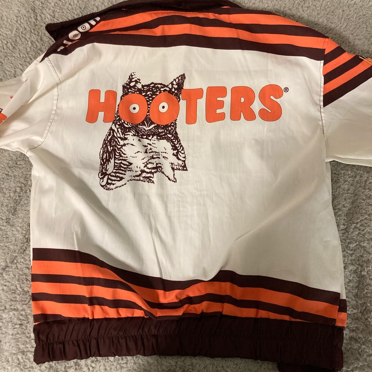 Hooters racing jacket Small stain on the top right... - Depop