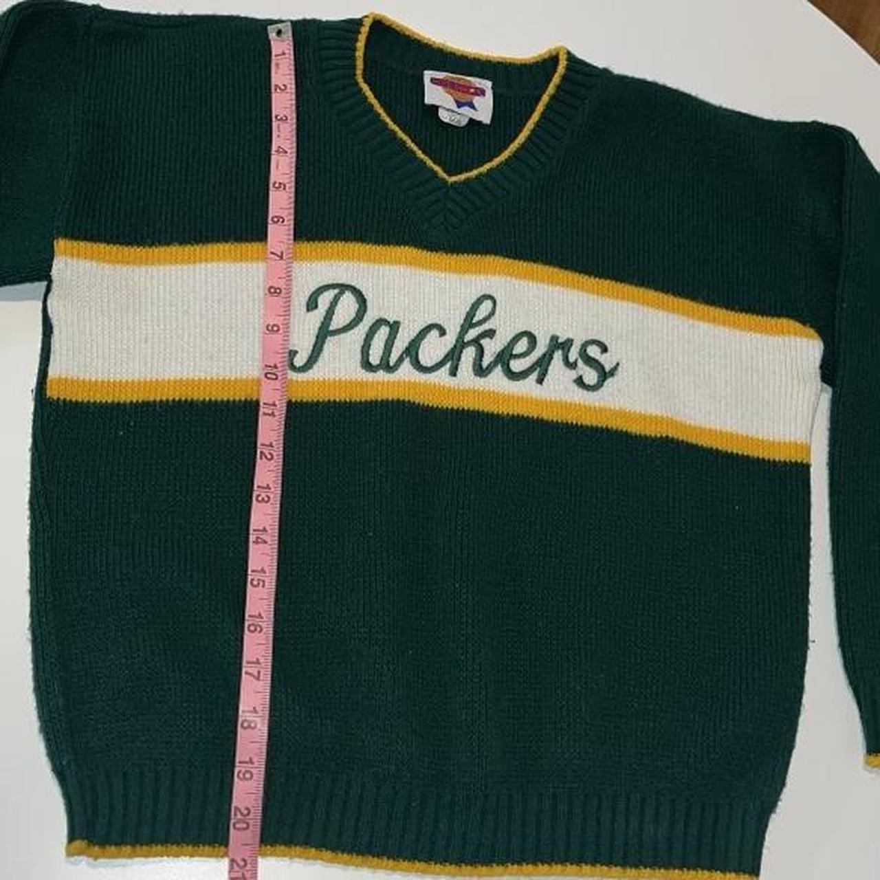 Vintage Packers sweater, could look cute as a petite... - Depop