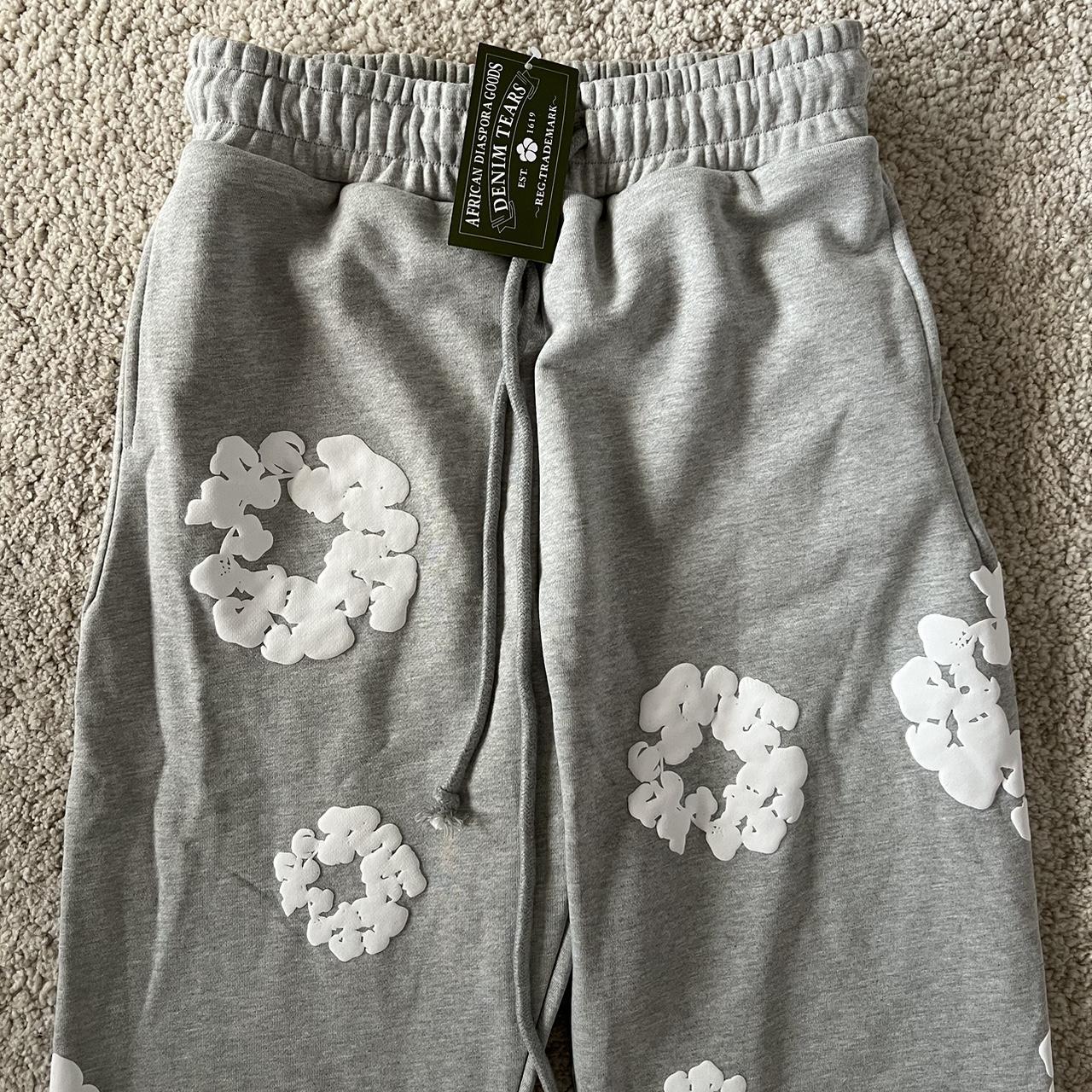 Denim Tears Track pants In Grey colour way Size... - Depop