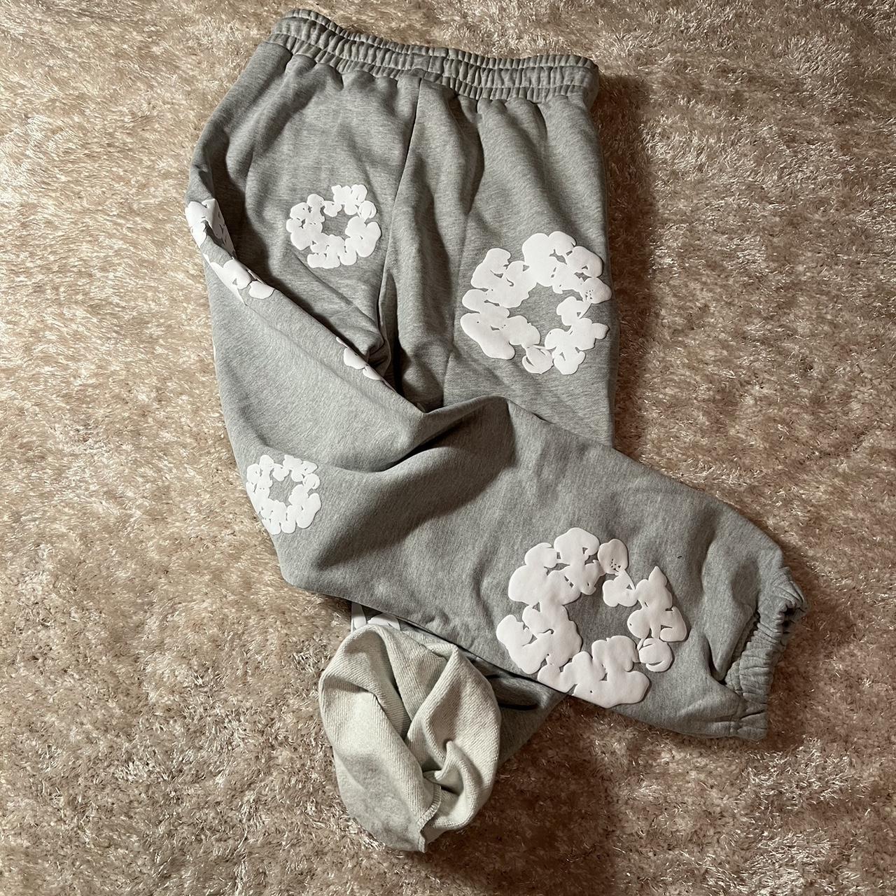 Denim Tears Track pants In Grey colour way Size... - Depop