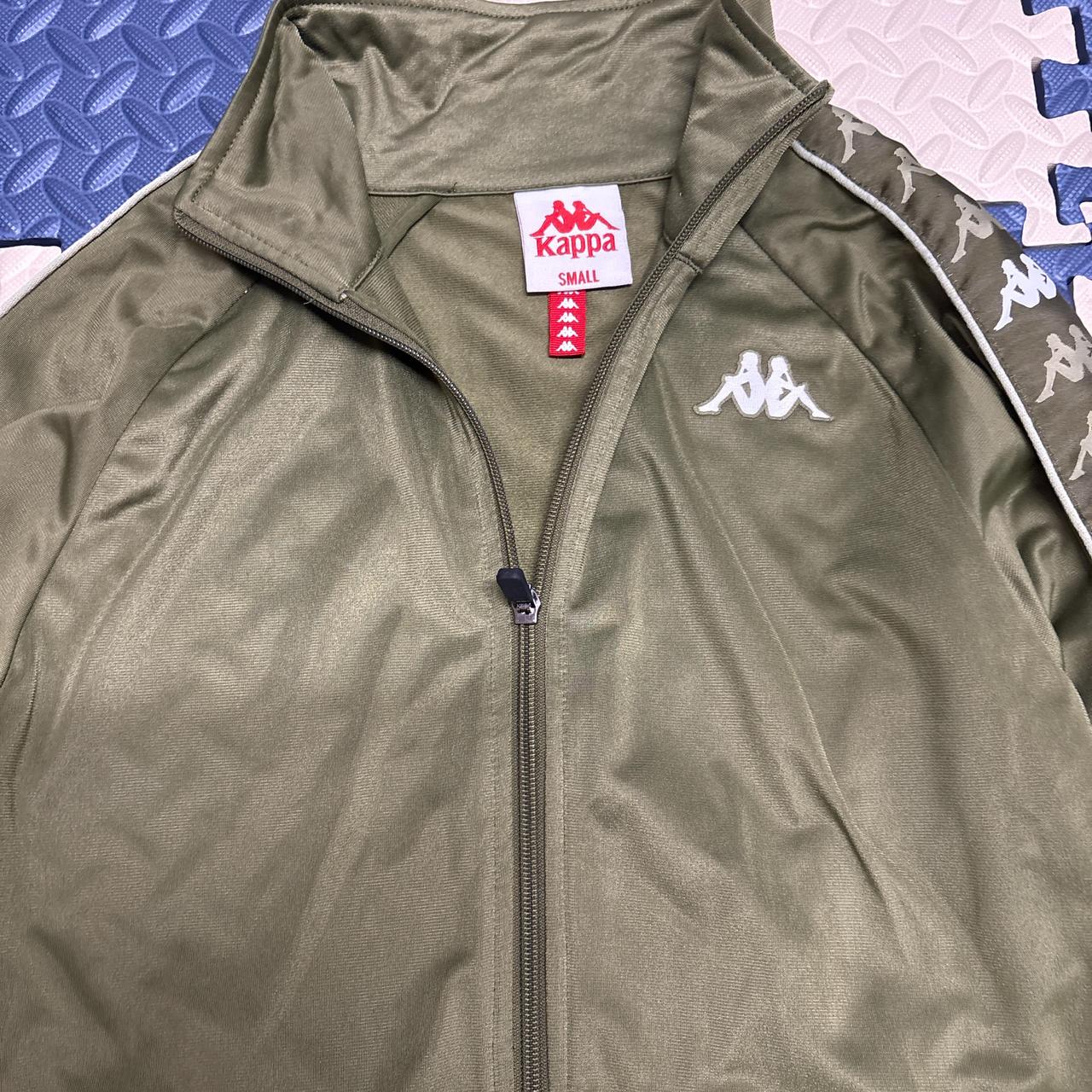 Kappa olive green tracksuit Size small Message for... | Depop