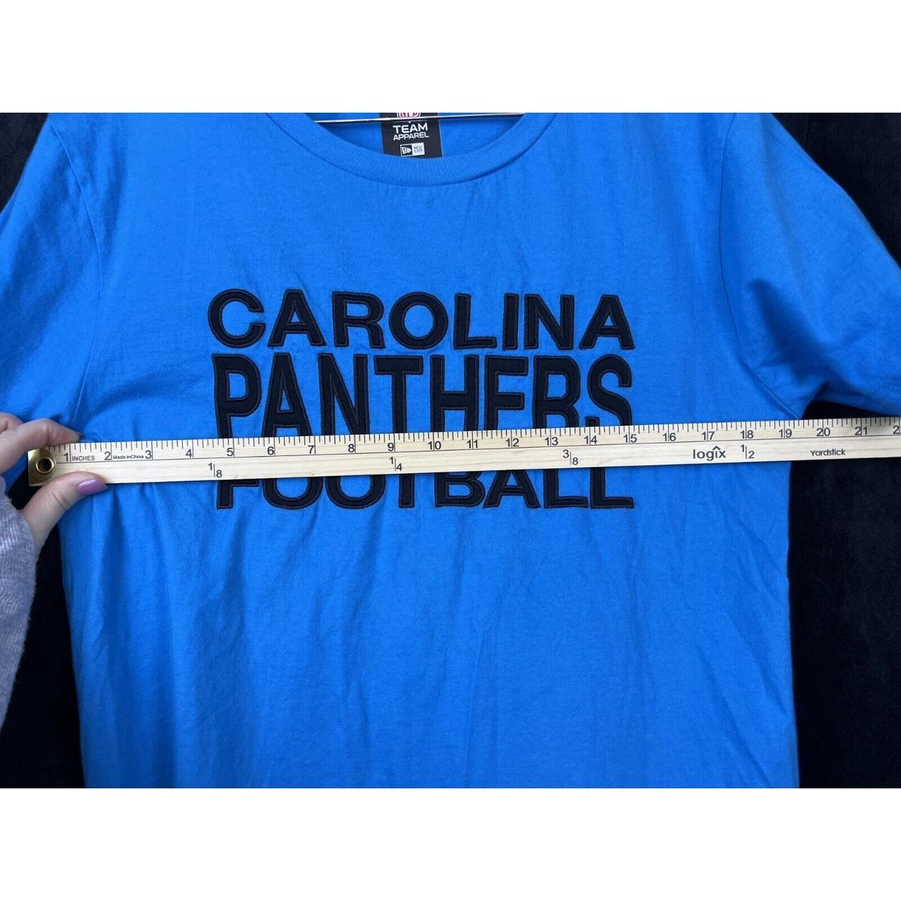 NFL Team Apparel Carolina Panthers Football T Shirt... - Depop