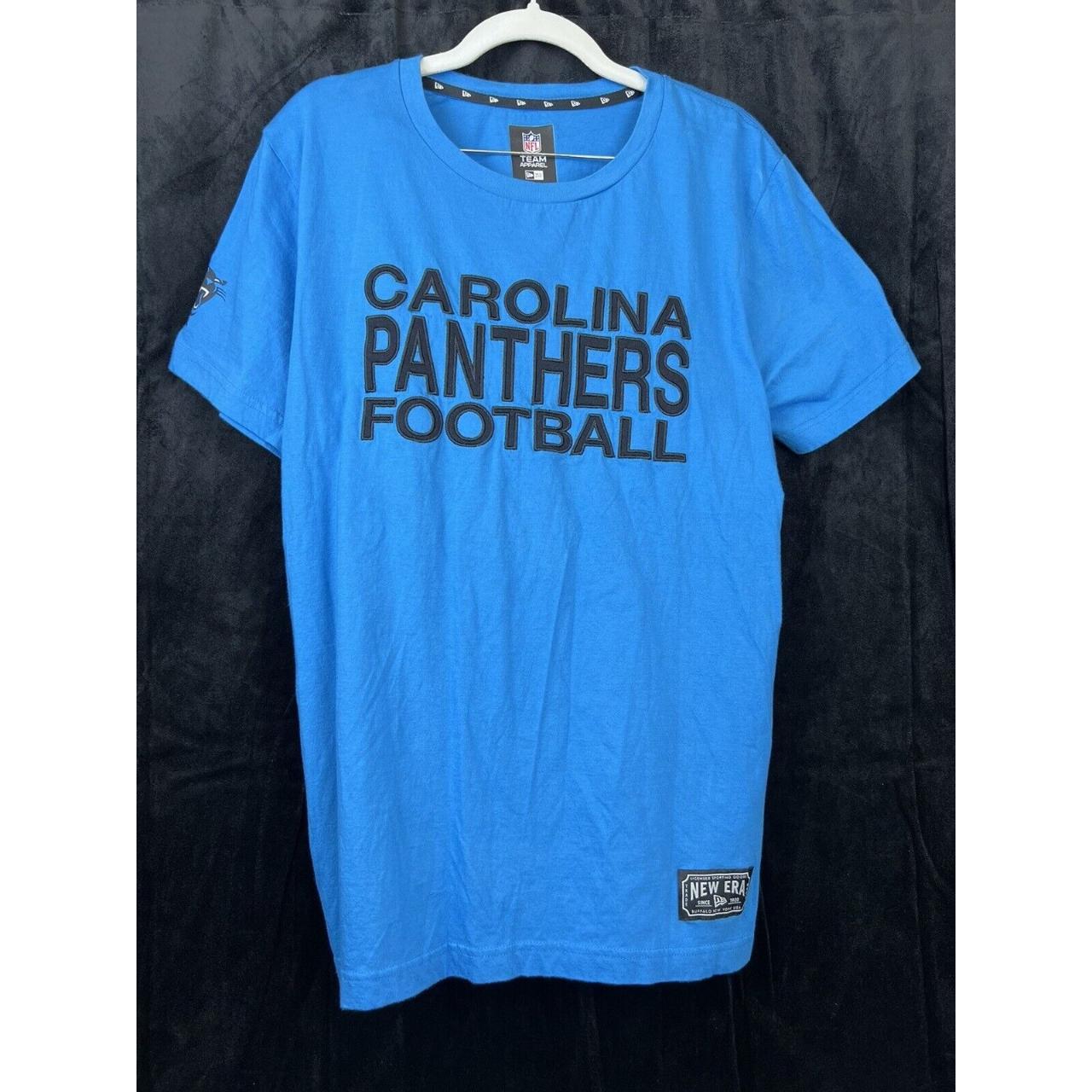 NFL Team Apparel Carolina Panthers Football T Shirt... - Depop