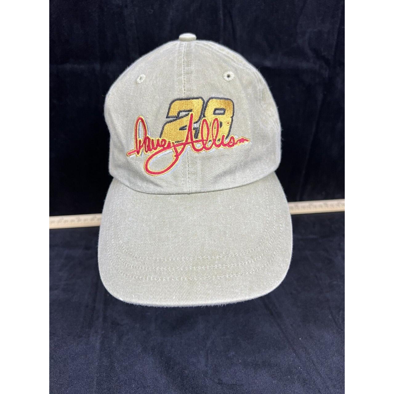 Vintage Racing Legends #28 Leather Back Hat/Cap... - Depop