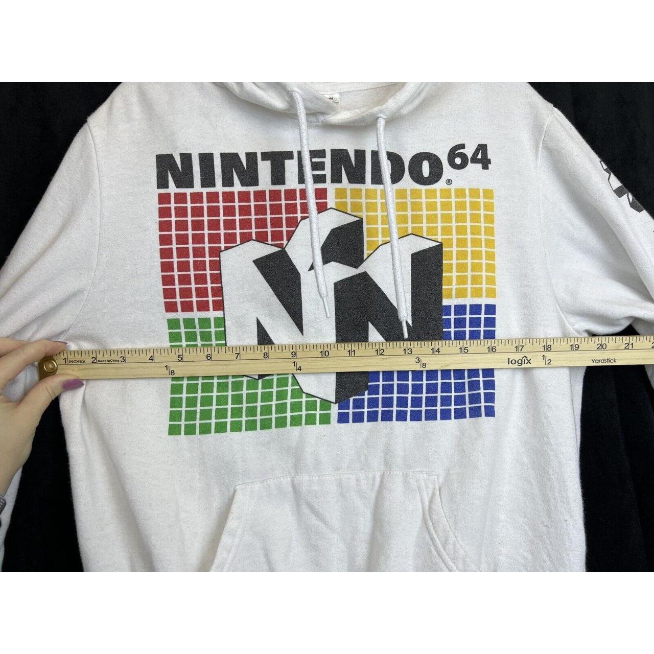 nintendo 64 Hoodie Mens Size Medium Video Game... - Depop