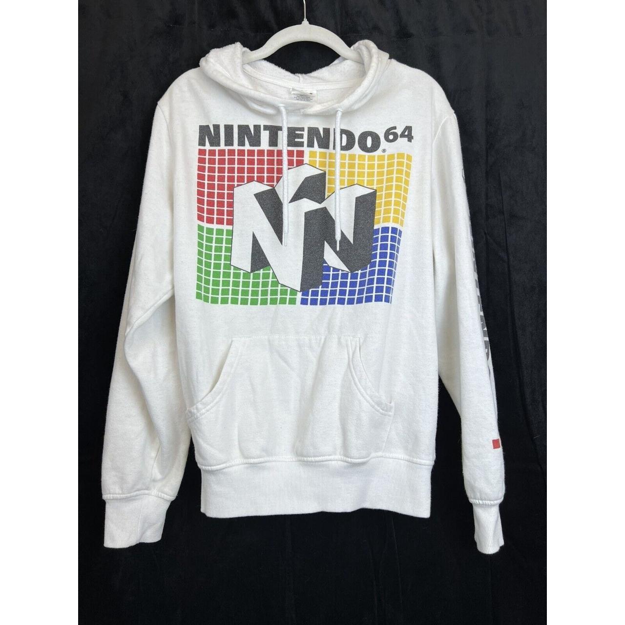 nintendo 64 Hoodie Mens Size Medium Video Game... - Depop