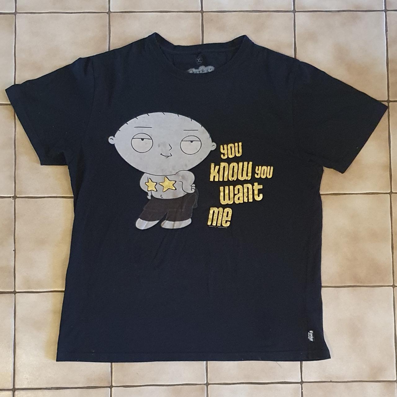 MEN'S T-Shirt "FAMILY GUY - Stewie" 'YOU KNOW YOU... - Depop