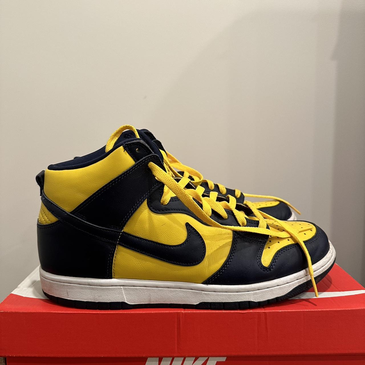 Nike Michigan Dunks High SZ: 11.5 - Depop