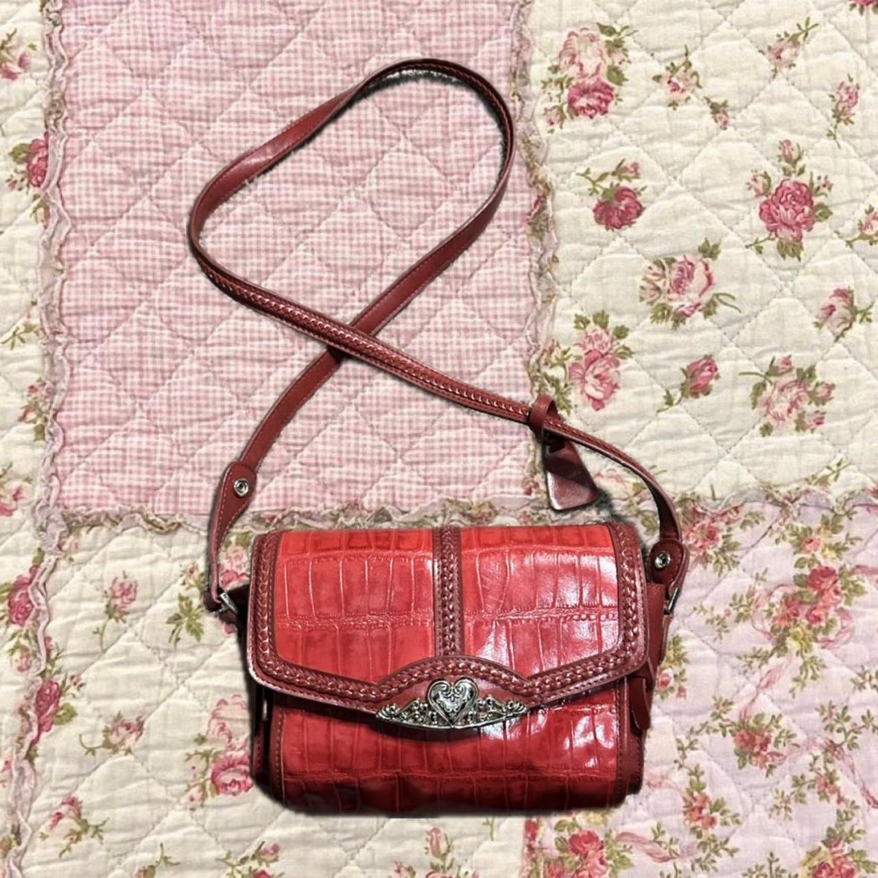 MC Marc Chantel Red Crossbody Bag has so much space... - Depop