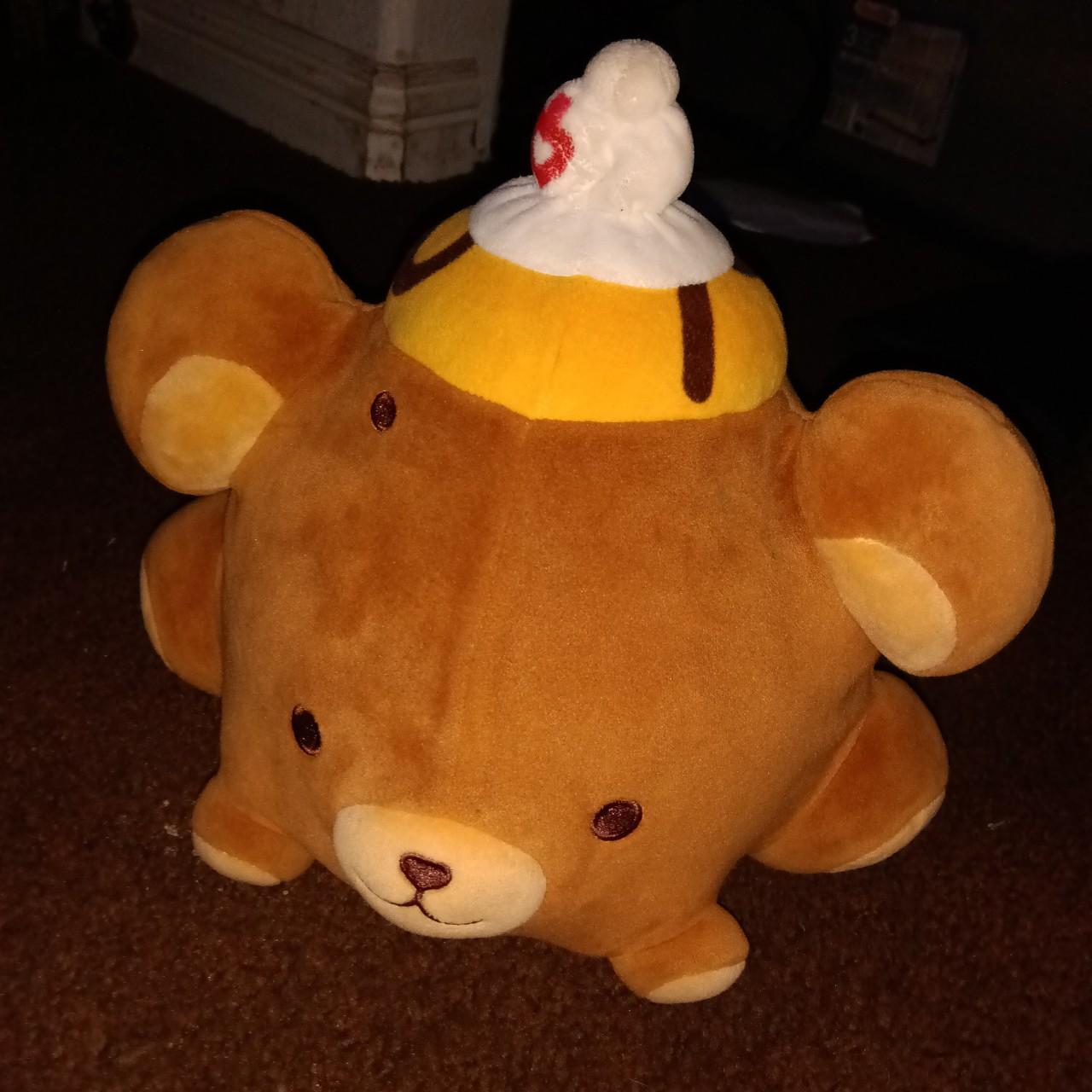 Cute teddy bear pushie - Depop