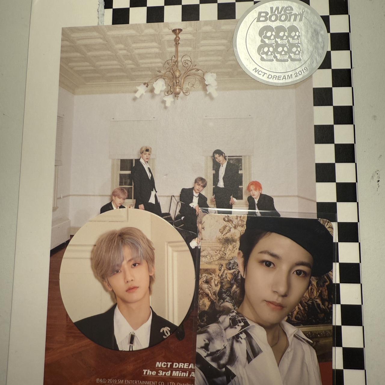 Nct dream boom album | renjun pc , jaemin circle... - Depop