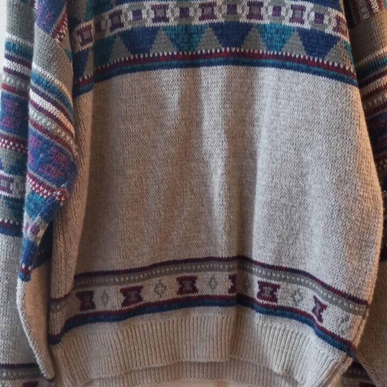 Vintage Sweater Graphix Men Sweater Size... - Depop