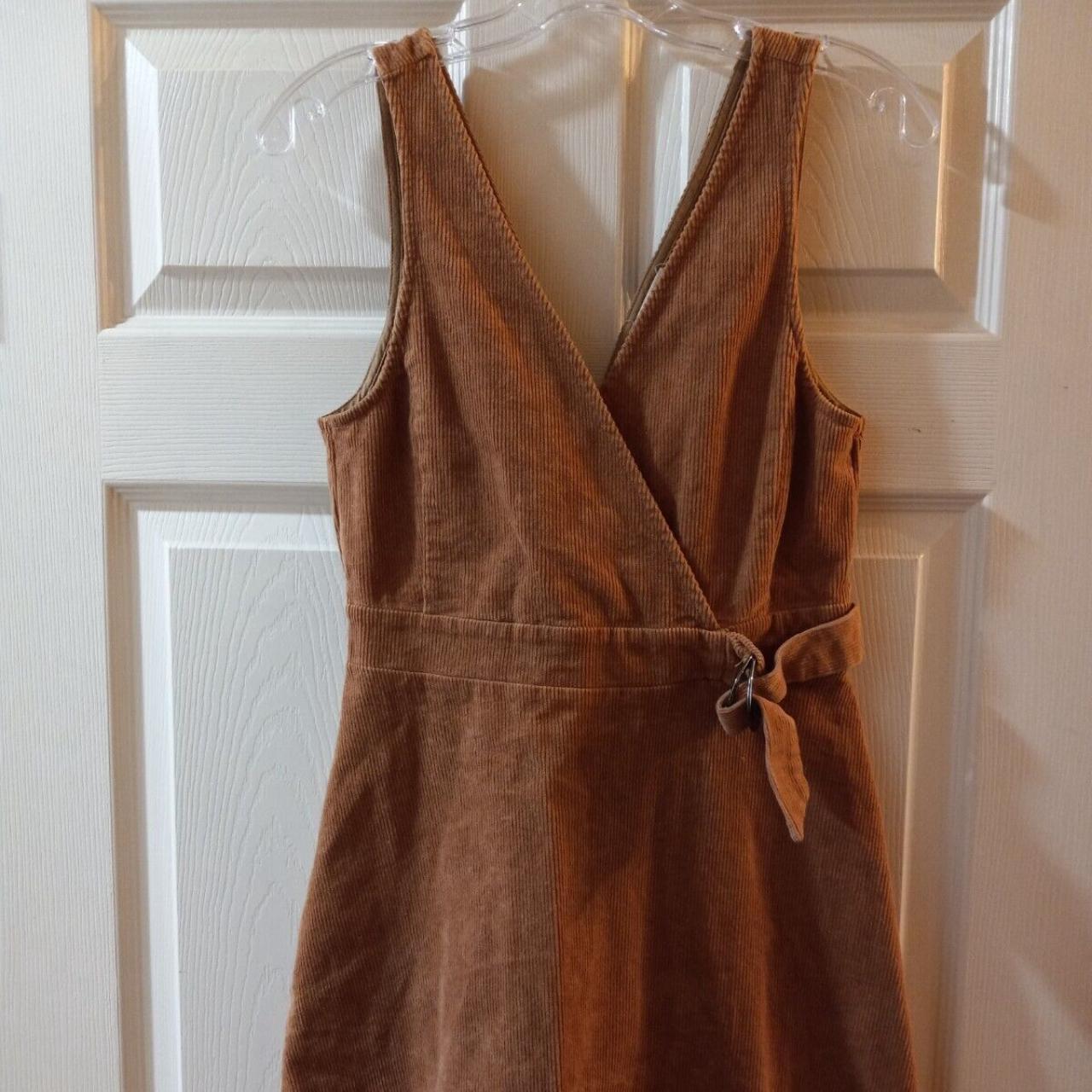 Copper Key Women Cordoroy Dress Size Small Armpit to... - Depop