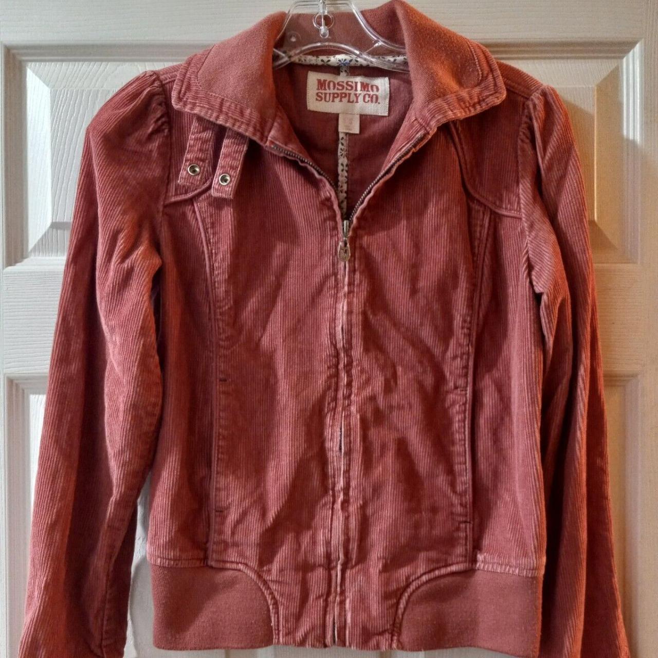 Mossimo Women Zip Up Cordoroy Jacket Size... - Depop