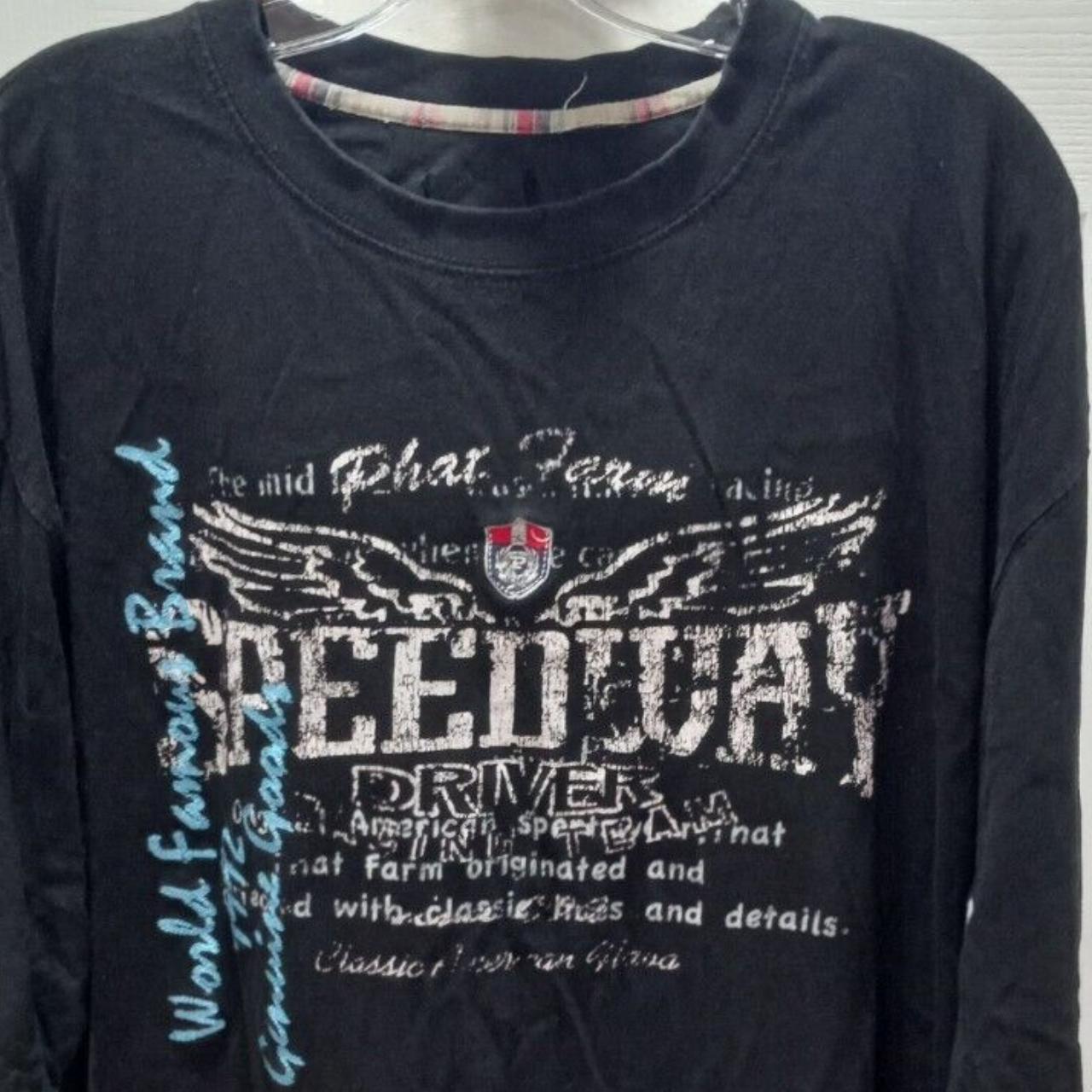 Phat Farm Y2K Men Shirt Size Tag and label cut... - Depop