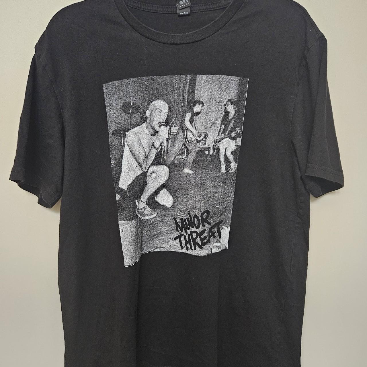Minor Threat T-shirt Punk Rock Size= fits in between... - Depop