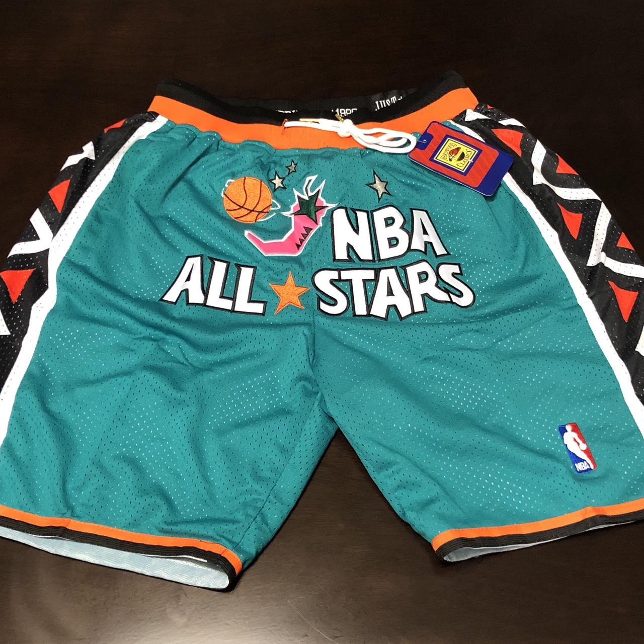 Brand New JustDon NBA All-Star Shorts Size Small-XL... - Depop