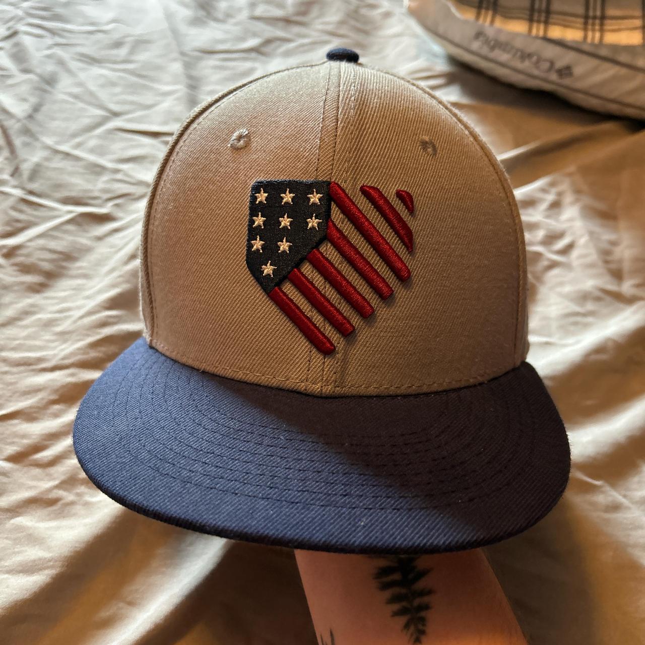 Baseballism fitted hat, size 7 1/4. Almost never... - Depop