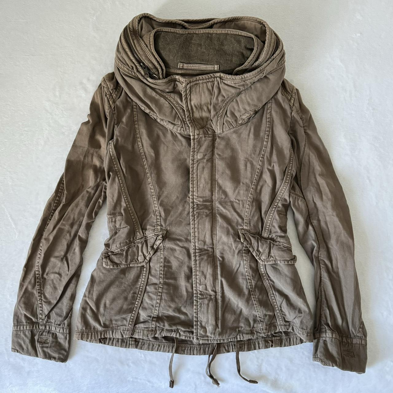 G.O.A Bono Military Jacket - 2 front pockets -... | Depop
