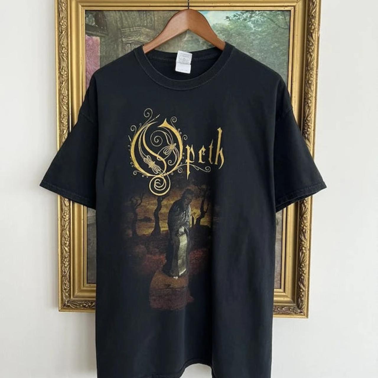 Opeth Pale Communion Band Black Tee - Depop