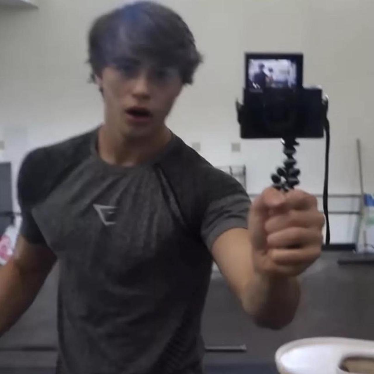 Gymshark Devant Seamless Compression T-shirt worn by... - Depop