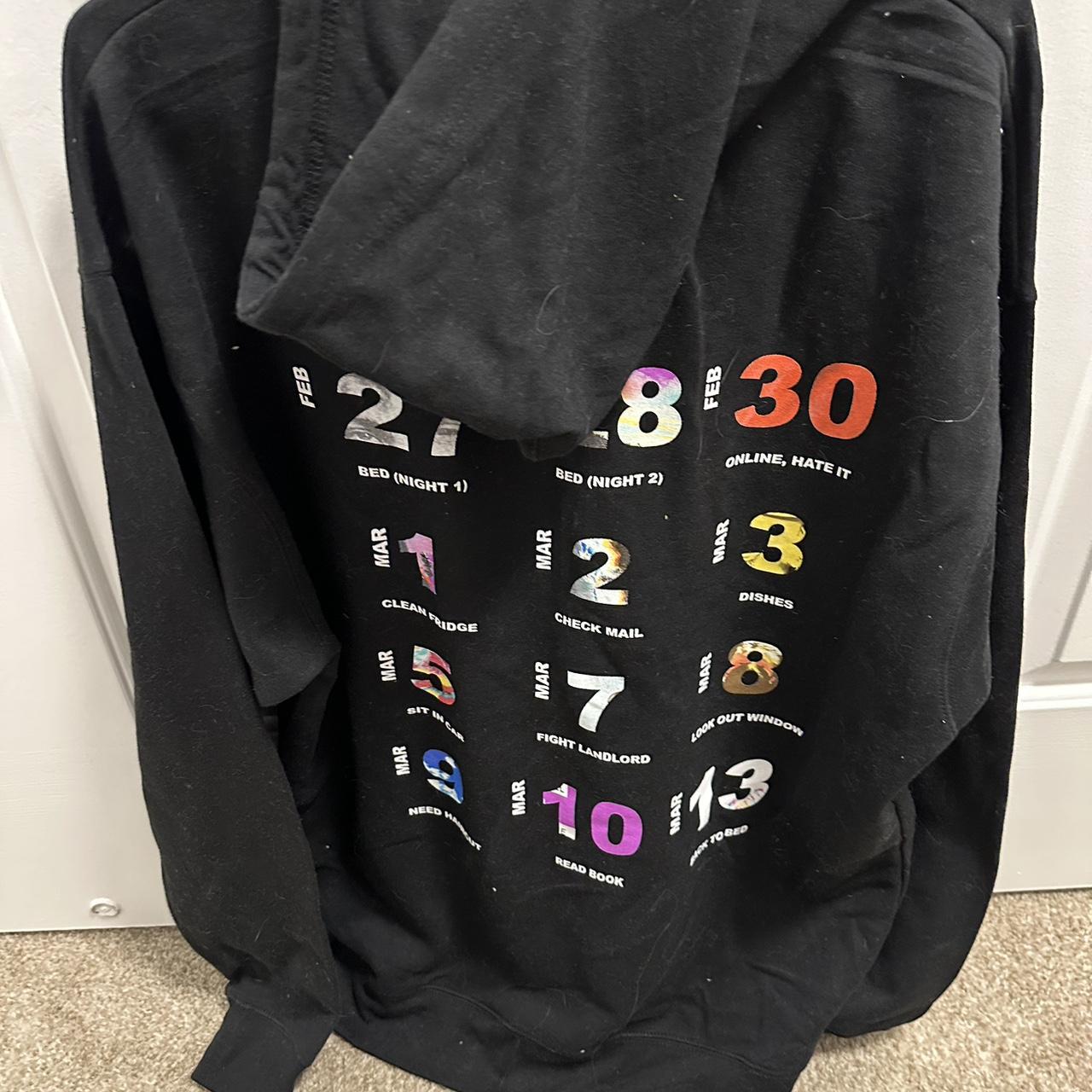 Waterparks Anti-Tour Hoodie Black Large Never Worn... - Depop