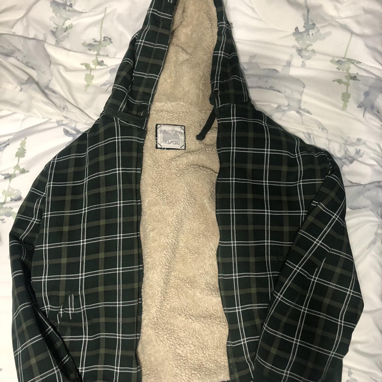 XL Windriver 80 percent cotton, insulated plaid... - Depop