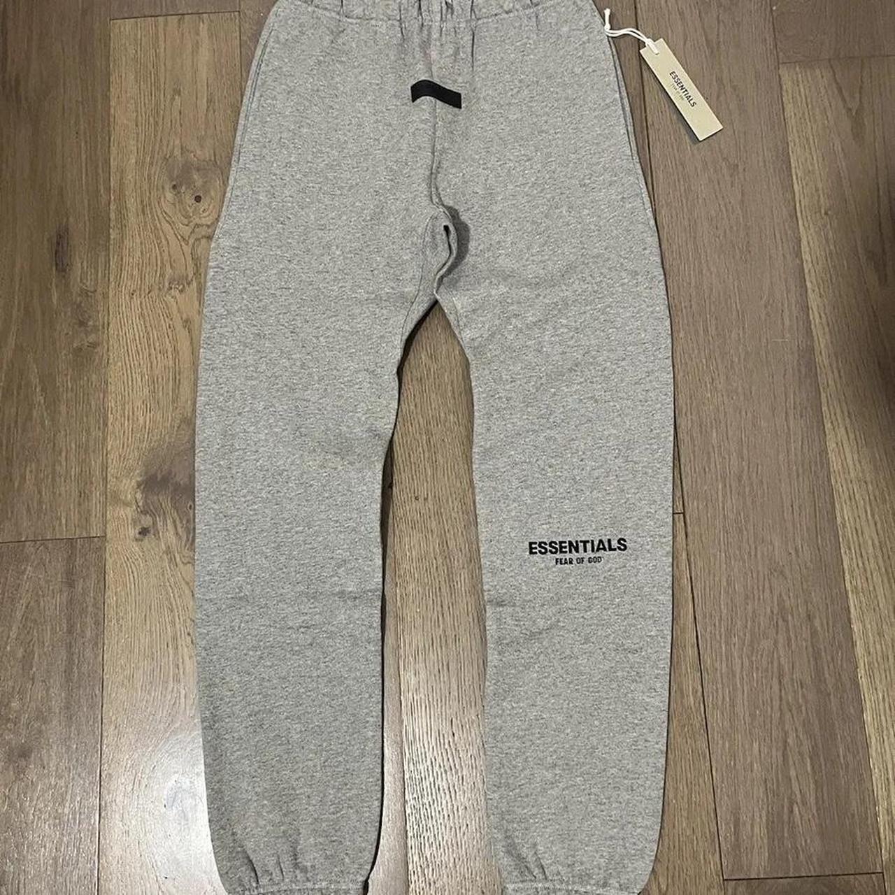 FOG Essentials SS22 Dark Grey Oatmeal Tracksuit - Depop