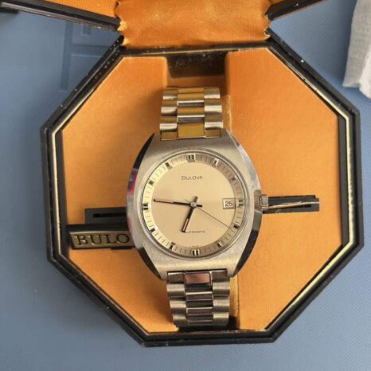 1973 vintage bulova automatic Senator mens watch new... - Depop