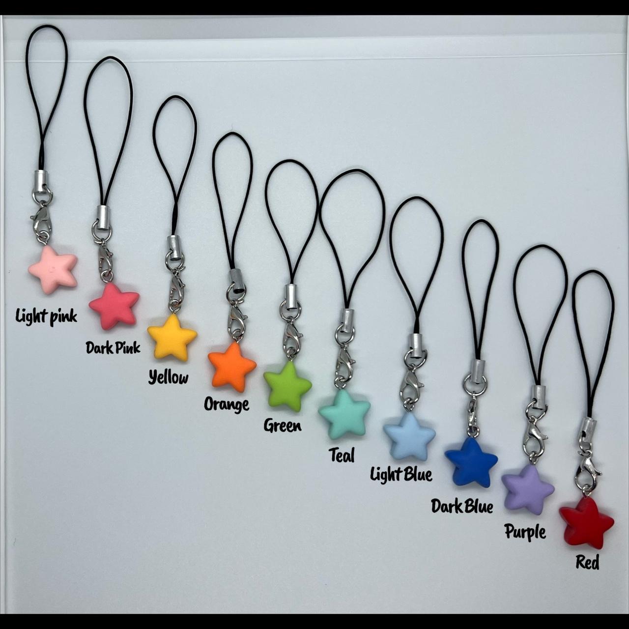 Purple Star Phone Charm 💚 Flatback Resin Charms 💜... - Depop