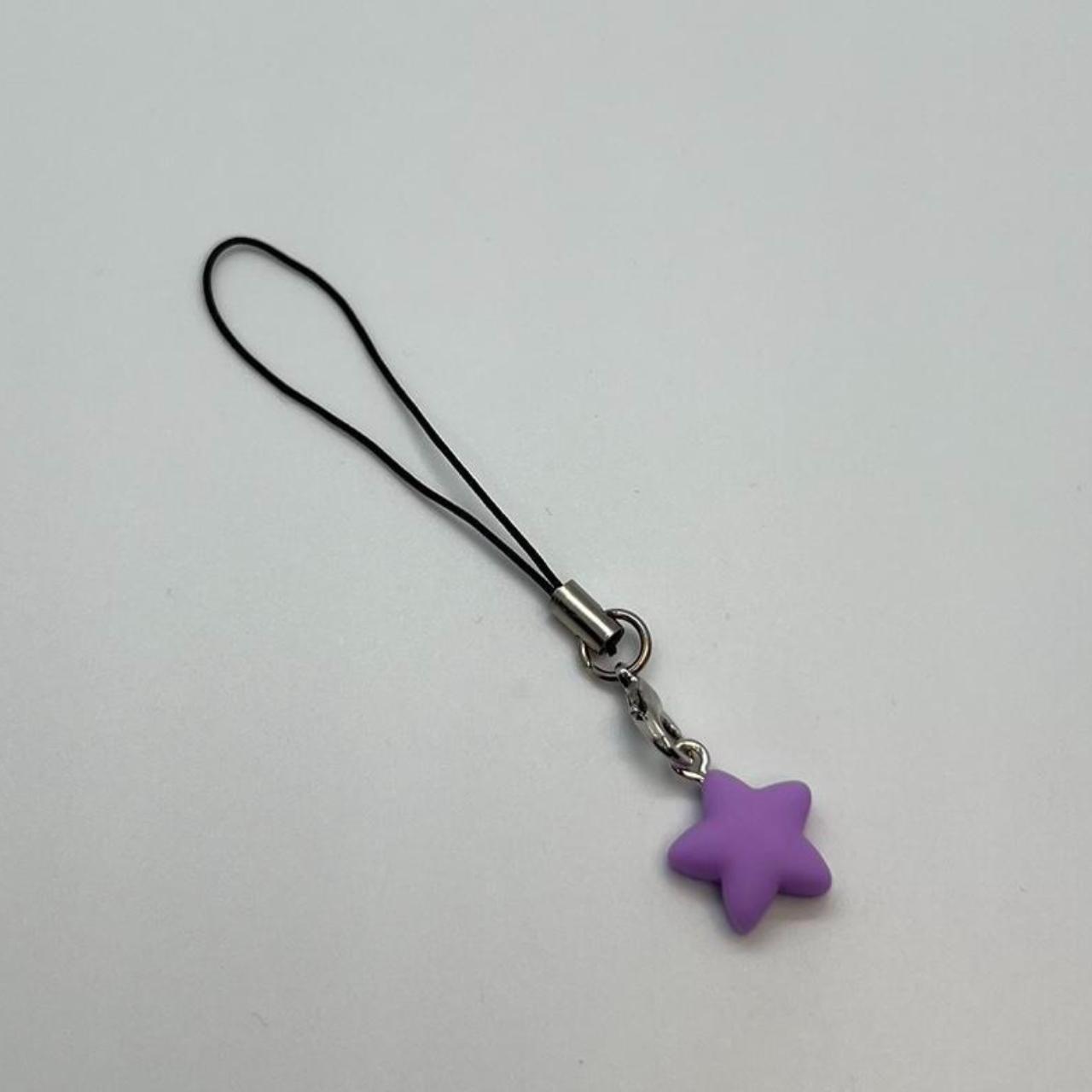 Purple Star Phone Charm 💚 Flatback Resin Charms 💜... - Depop