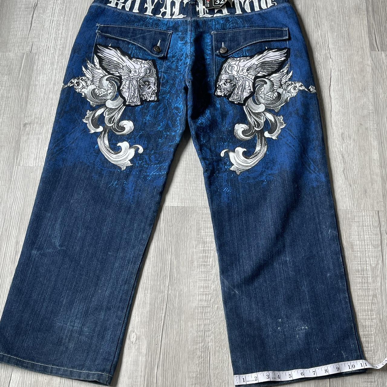 Raw blue jeans - new with tags - worn a few... | Depop