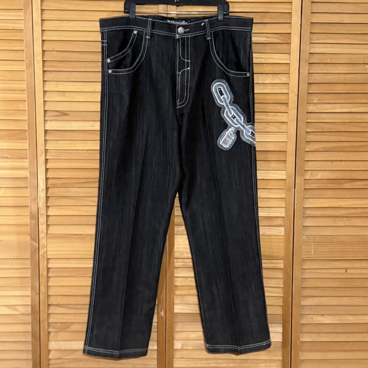 Extremely rare: ablanche jeans Vintage baggy jeans... | Depop