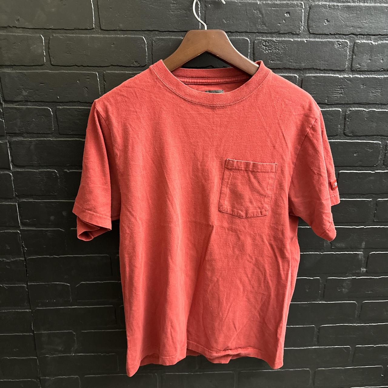 Vintage Dickies T Shirt Dickies Vintage Red Depop
